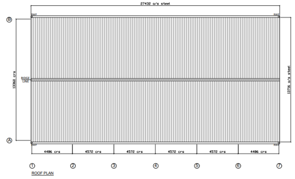 90 x 45 Silage Pit - Robinsons Group Steel Construction